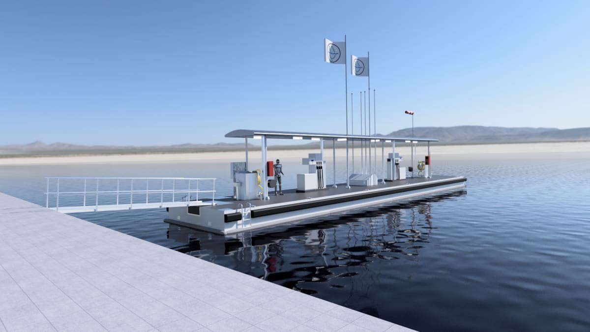 Fossil Free Marine’s floating bunker station heads towards ...