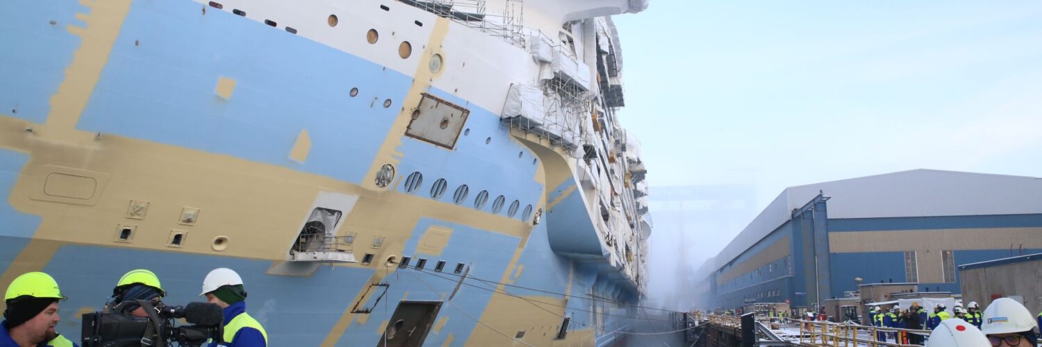 LNG-fuelled Icon of the Seas floated out at Meyer Turku shipyard | ship ...