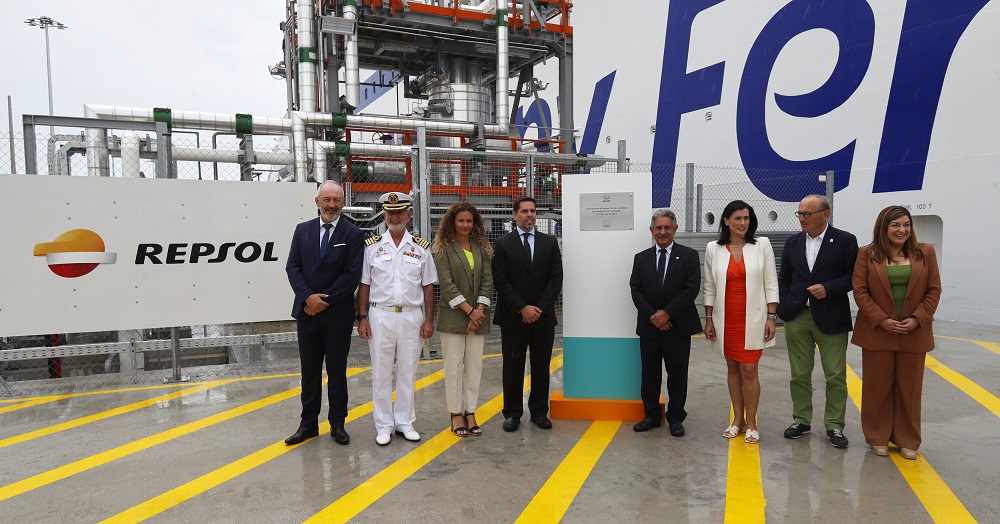 Repsol inaugurates Santander LNG bunker terminal | ship.energy