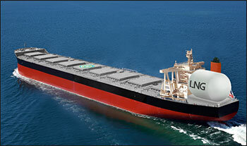 MOL ordering more LNG-fuelled Capesize bulkers | ship.energy